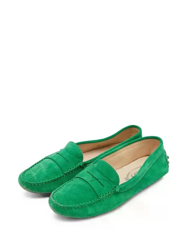 TOD'S Penny Suede Loafers