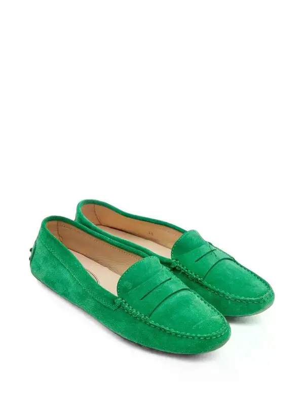 TOD'S Penny Suede Loafers