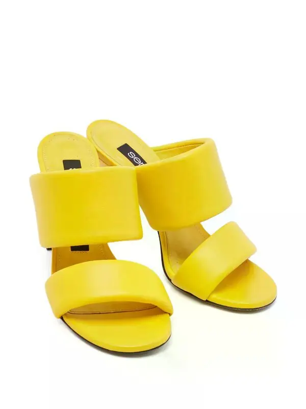 SERGIO ROSSI Padded Double-strap High Heel Sandals