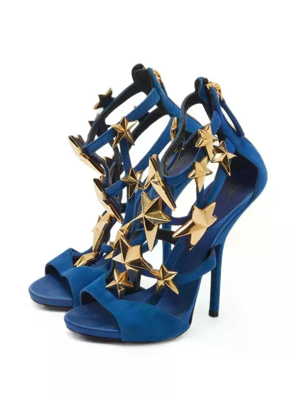 GIUSEPPE ZANOTTI Star Embellished Ankle Strap Sandals
