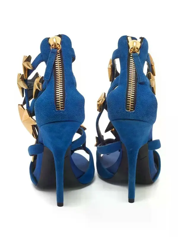 GIUSEPPE ZANOTTI Star Embellished Ankle Strap Sandals