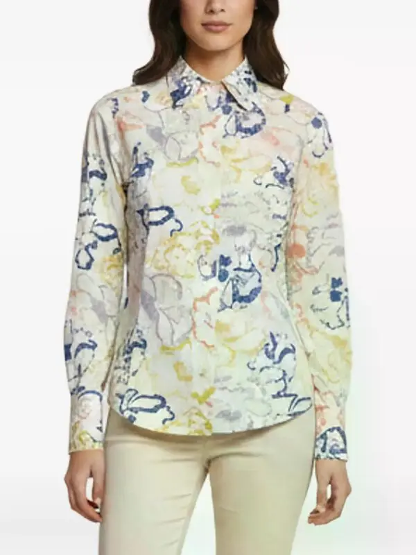 Etro Printed Fitted Shirt