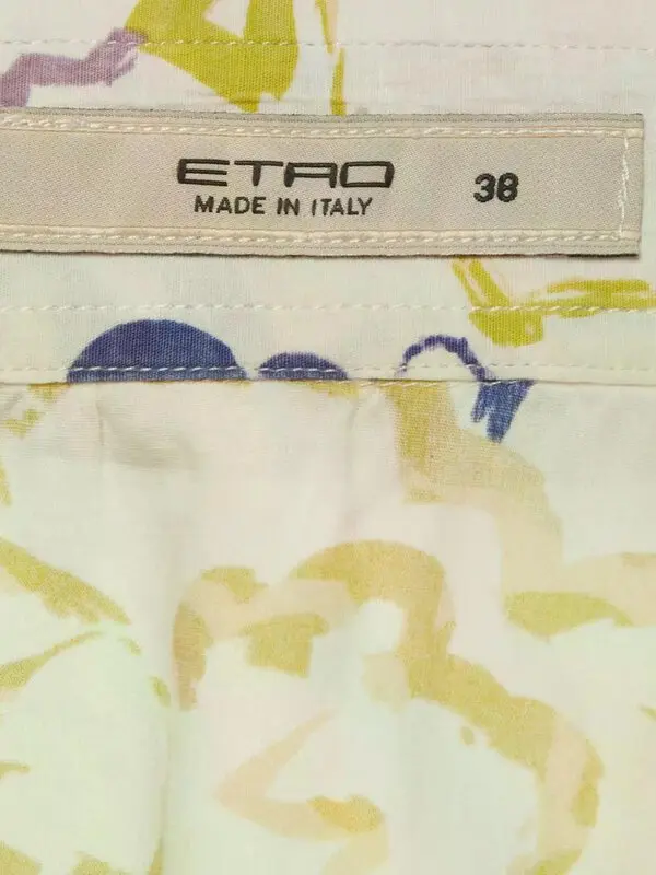 Etro Printed Fitted Shirt