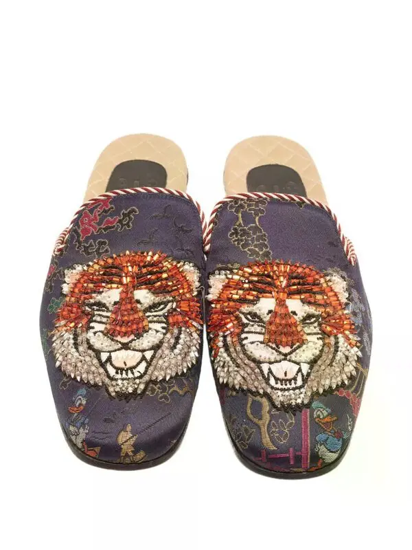Gucci Princetown Embellished Mules