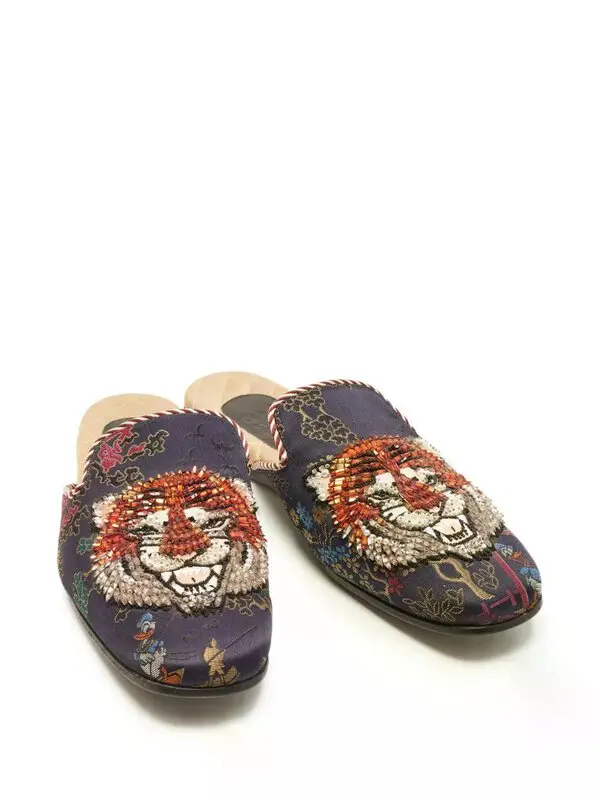 Gucci Princetown Embellished Mules