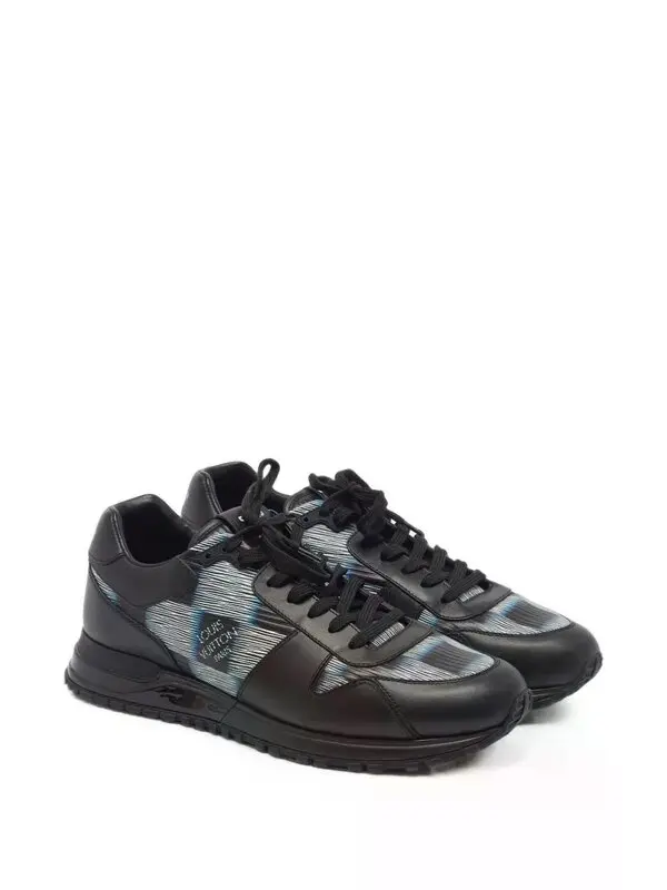 LOUIS VUITTON Run Away Leather Sneakers