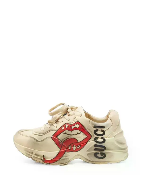 Gucci Rhyton Lace-up Sneakers