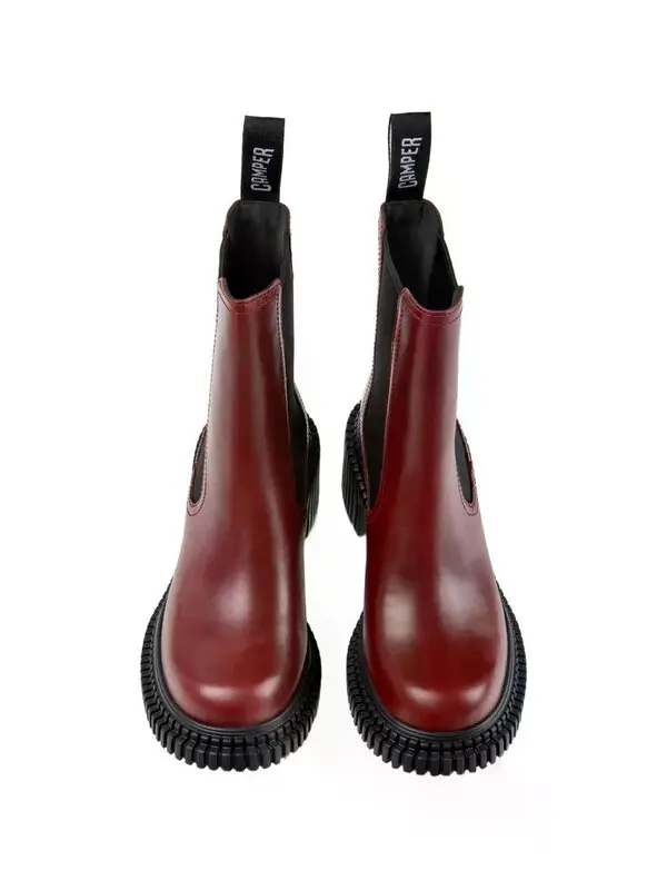 Camper Ankle Boots With Chunky Sole