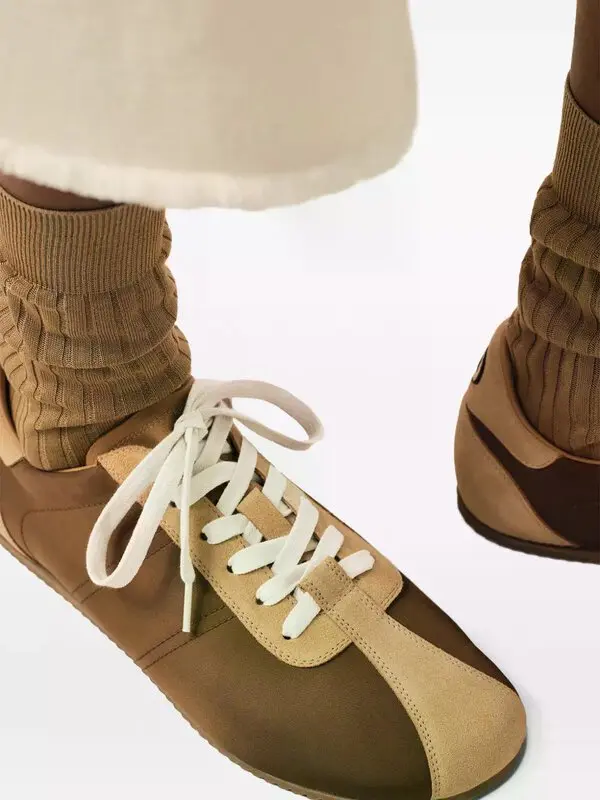 AMI Paris Nylon Soft Sneakers