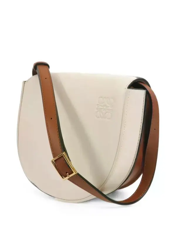 Loewe Heel Duo Cross Body Mini Bag - Neutrals