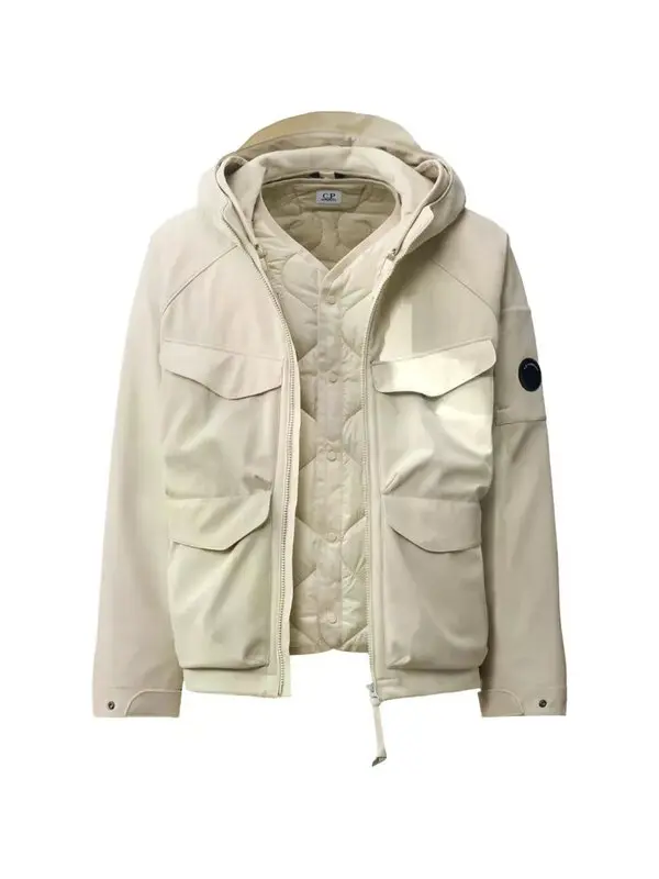 C.P. COMPANY Hooded Lens Detail Jacket