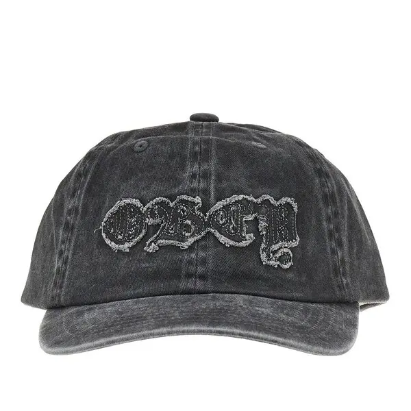 Obey Pigment Dyed Cotton Twill Baseball Hat With Logo Patch