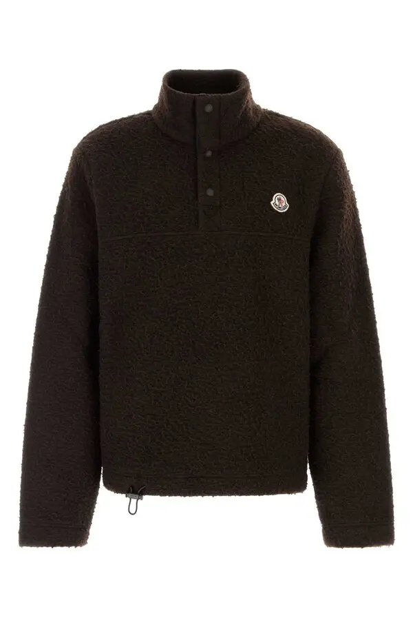 Moncler Chocolate Pile Sweatshirt