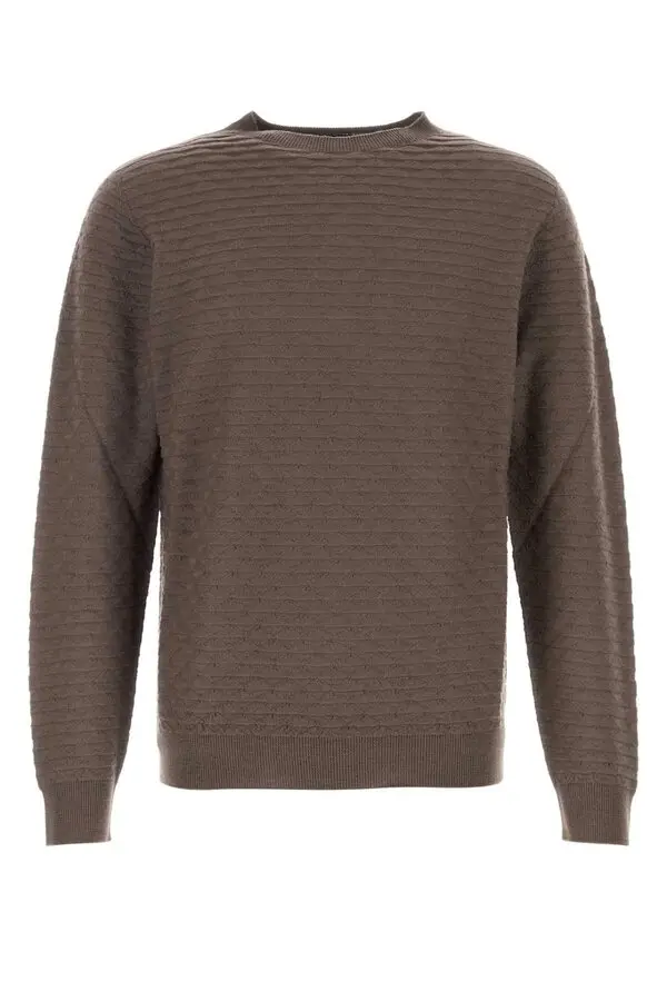 Giorgio Armani Wool Sweater - Brown