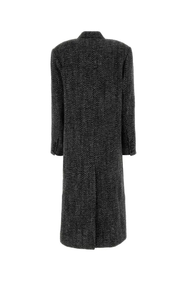 Isabel Marant Étoile Melange Knit Coat - Gray