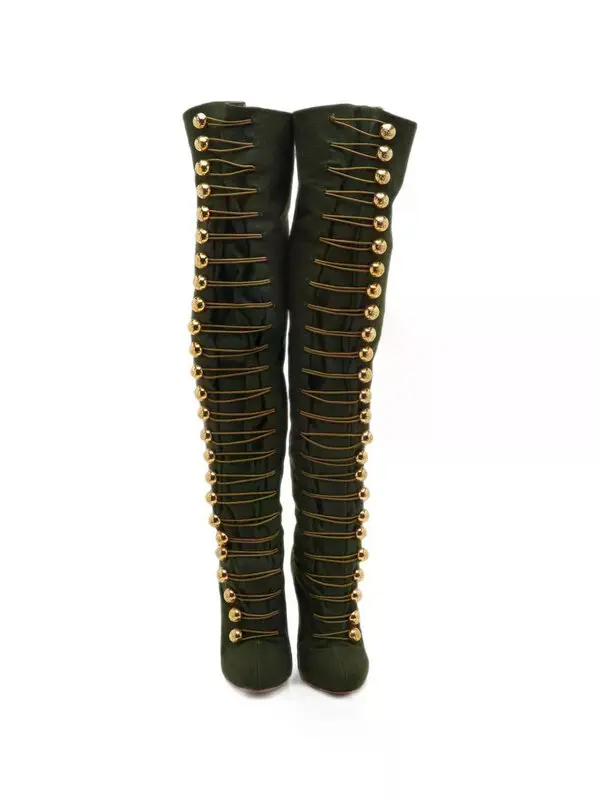 CHRISTIAN LOUBOUTIN Ronfifi Supra Over-the-knee Boots