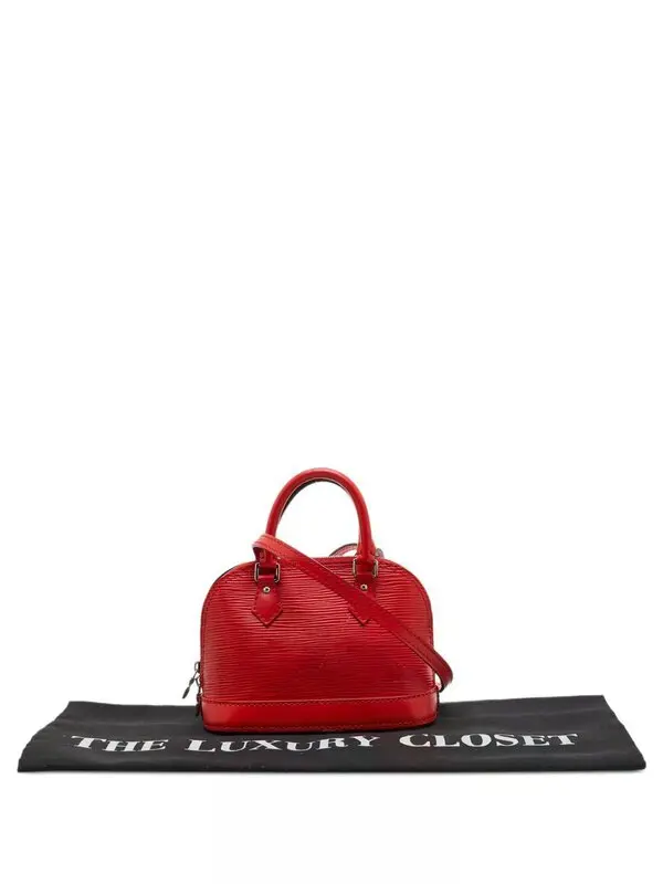 LOUIS VUITTON Alma Nano Epi Tote Bag