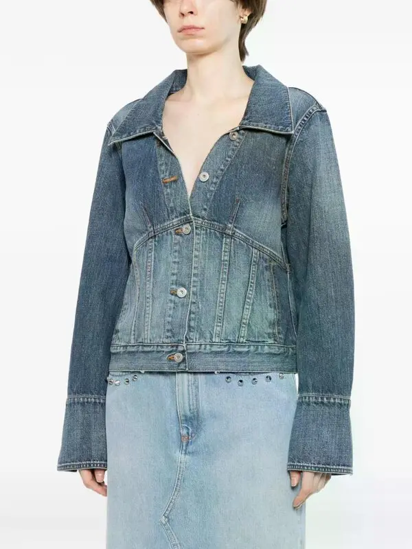 FETICO Panelled Denim Jacket