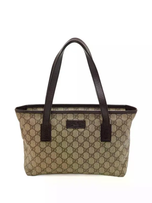 Gucci Gg Supreme Canvas Tote Bag