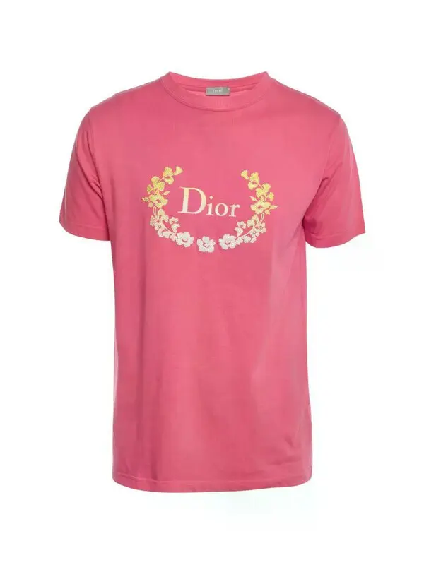 Dior Logo-embroidered T-shirt