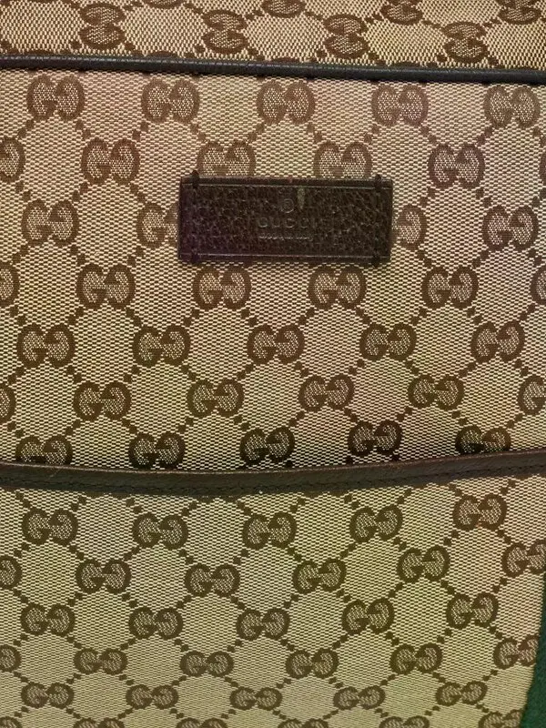 Gucci Sherry Line Gg Monogram Briefcase - Neutrals