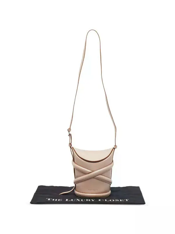 Alexander McQueen The Curve Bucket Bag - Pink