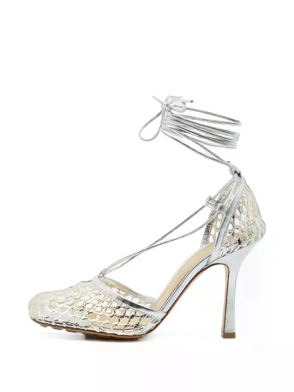 Bottega Veneta Stretch Ankle Wrap Sandals