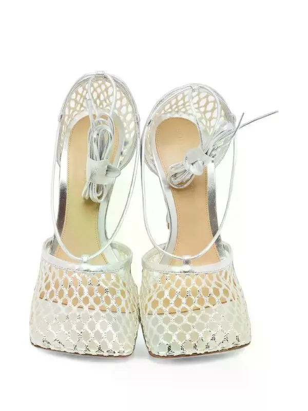 Bottega Veneta Stretch Ankle Wrap Sandals