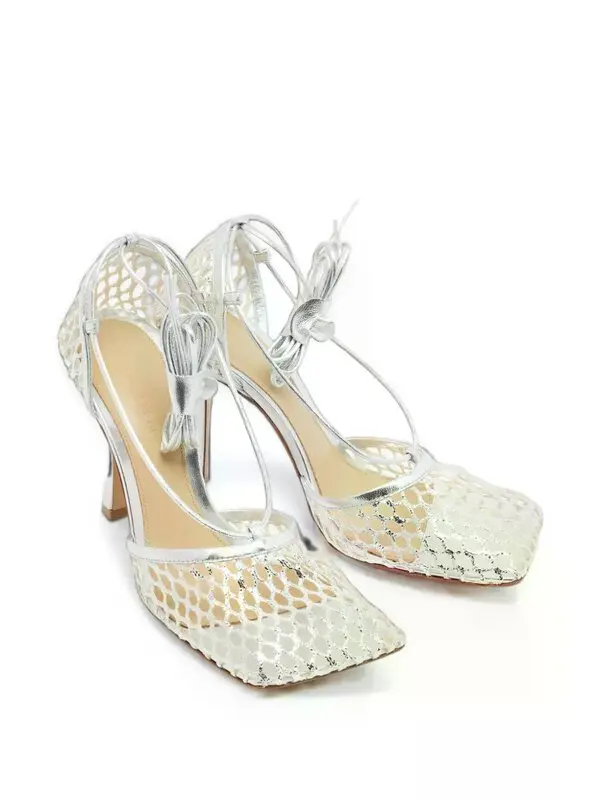 Bottega Veneta Stretch Ankle Wrap Sandals