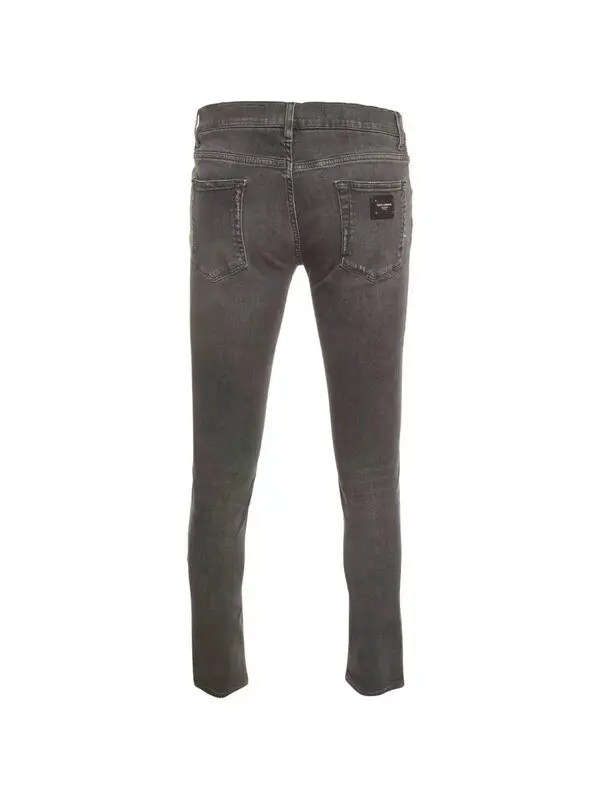 Dolce & Gabbana Distressed Slim-fit Jeans