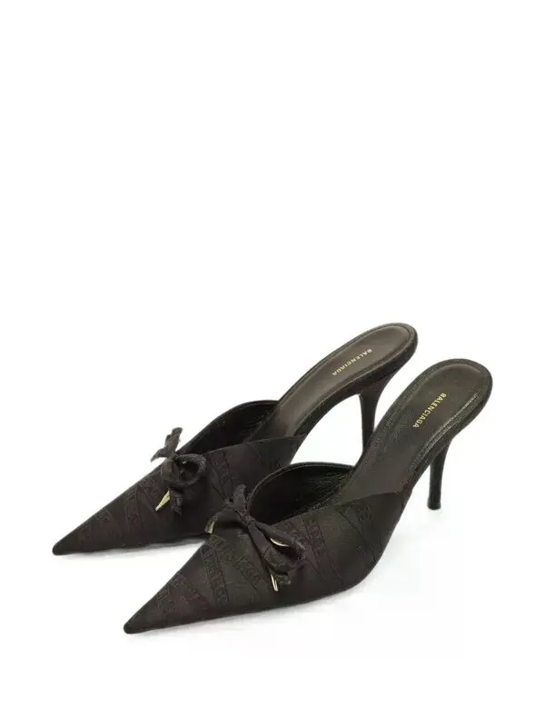 Balenciaga Knife Bow-detail Mules