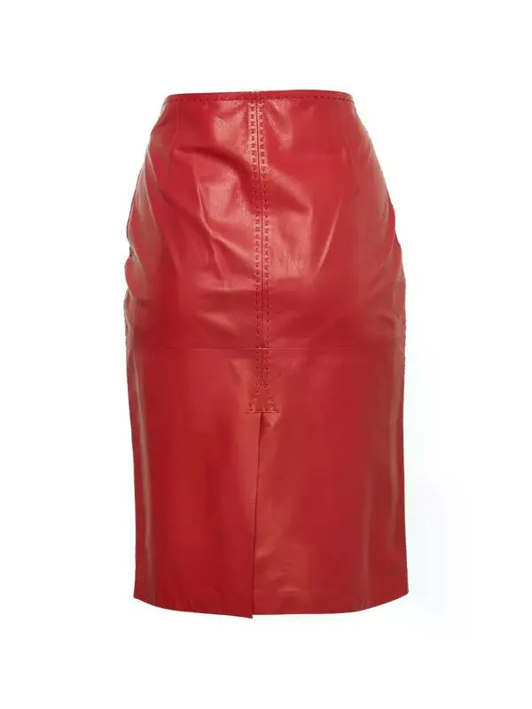 Brioni Zip-up Midi Pencil Skirt