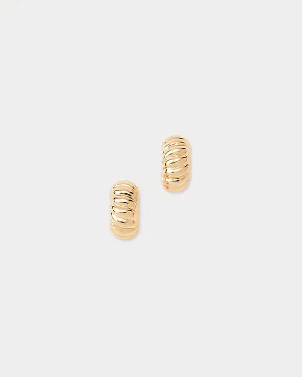 Lilly Pulitzer® Twisted Rope Hoop Earrings - Gold