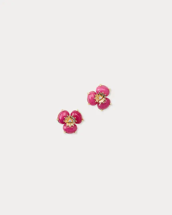 Lilly Pulitzer® Camouflage Catwalk Earrings - Pink Aster