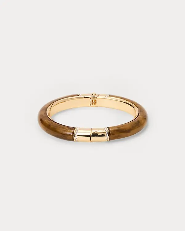 Lilly Pulitzer® Resin And Gold Hinged Bracelet - Coco Beach