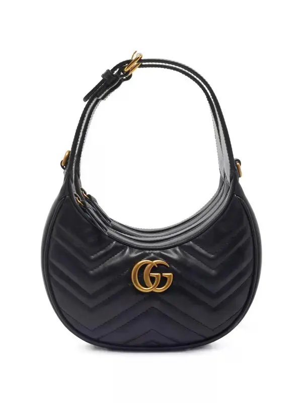 Gucci Gg Marmont Matelassé Shoulder Bag - Black