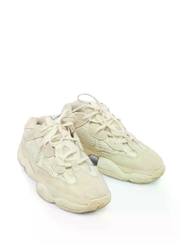 ADIDAS X YEEZY 500 Bone Sneakers - White