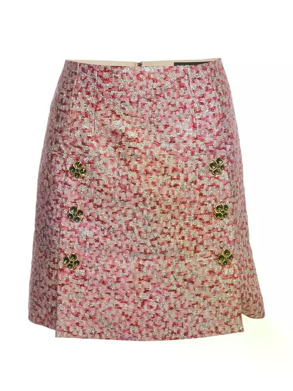Dolce & Gabbana Jacquard Mini Skirt