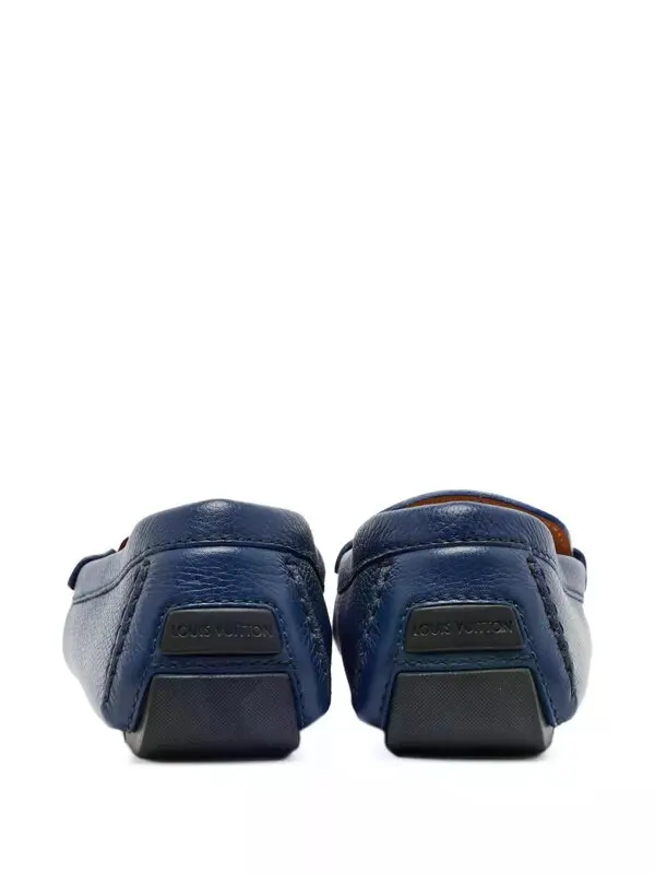 LOUIS VUITTON Monte Carlo Leather Loafers