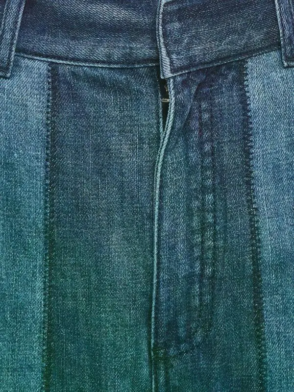 Dior Patchwork-design Jeans - Blue