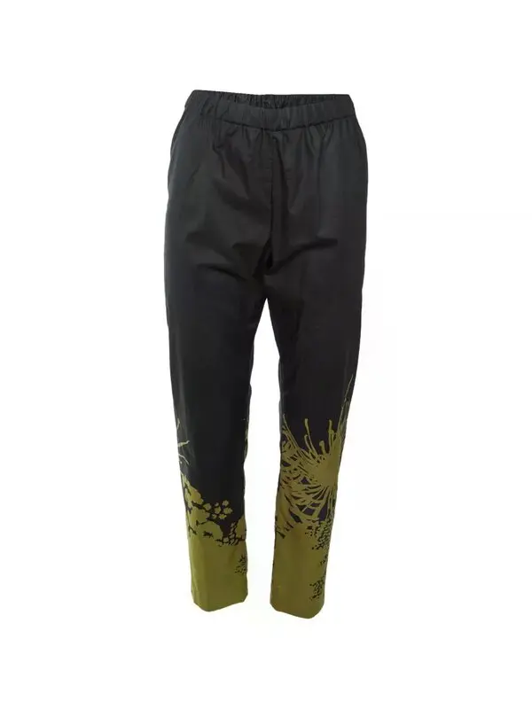 Dries Van Noten Printed Tapered Trousers