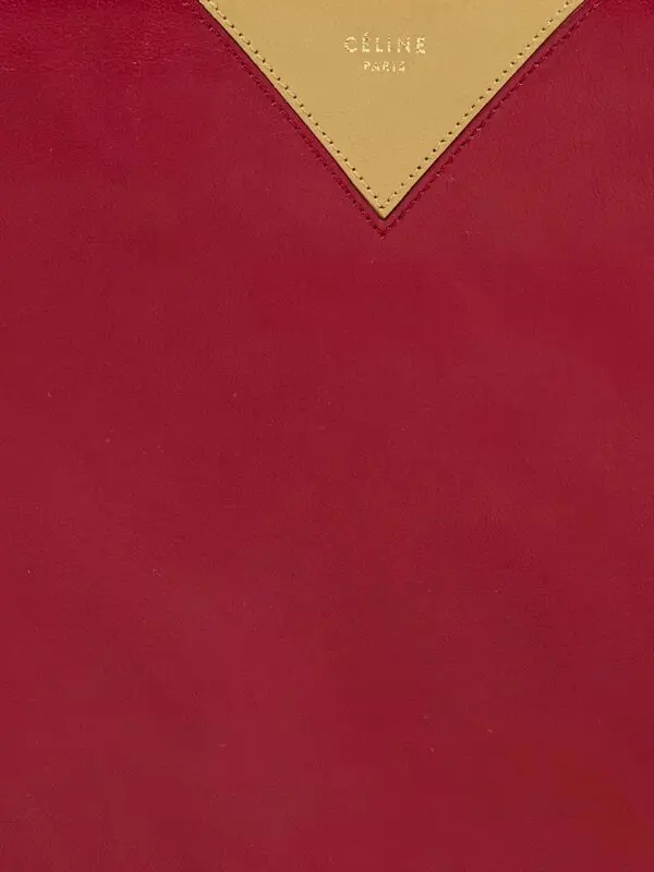 Celine Heart-motif Zip-fastening Clutch Bag