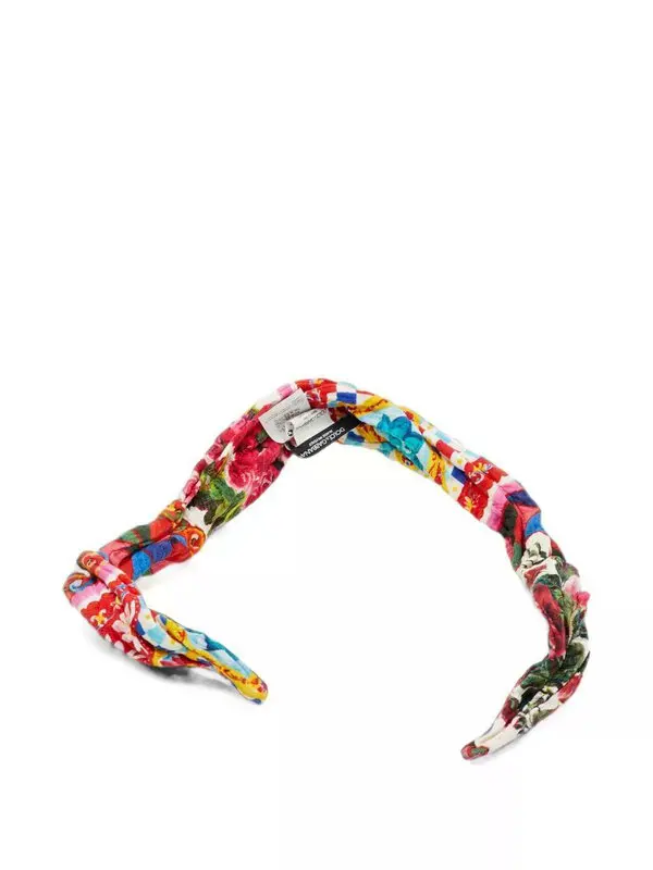 Dolce & Gabbana Rose Carretto Print Headband