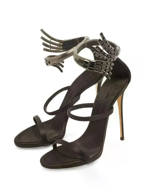 GIUSEPPE ZANOTTI Vera Crystal-embellished Stiletto Sandals