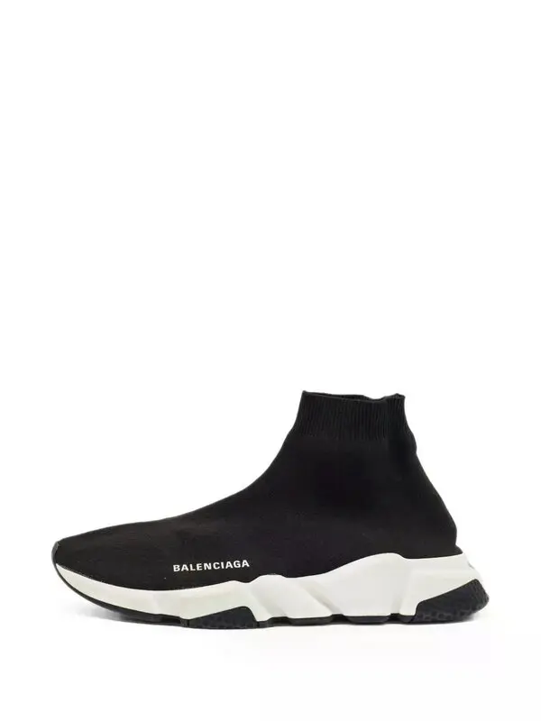 Balenciaga Speed Round-toe Sneakers - Black
