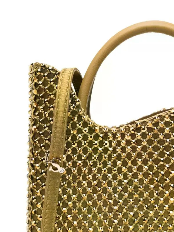 LE SILLA Small Ivy Crystal-embellished Tote Bag