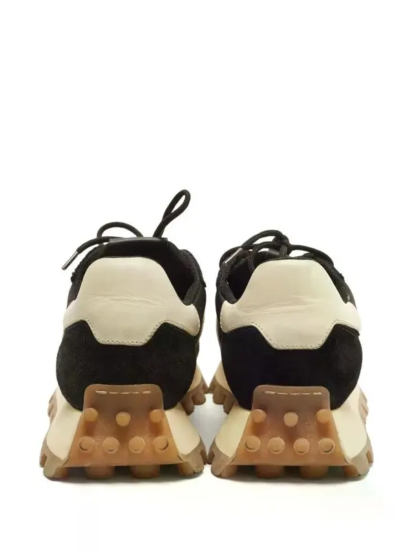 TOD'S Panelled Lace-up Sneakers - Black