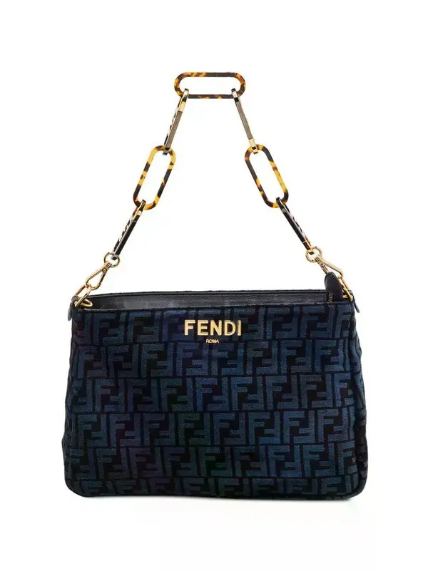 Fendi O'lock Zucca Shoulder Bag