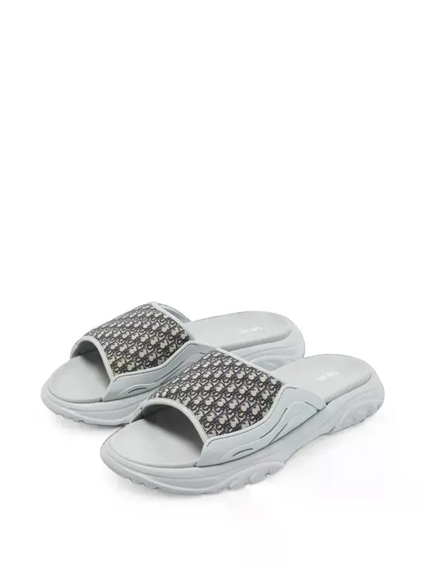 Dior Oblique Canvas Slides