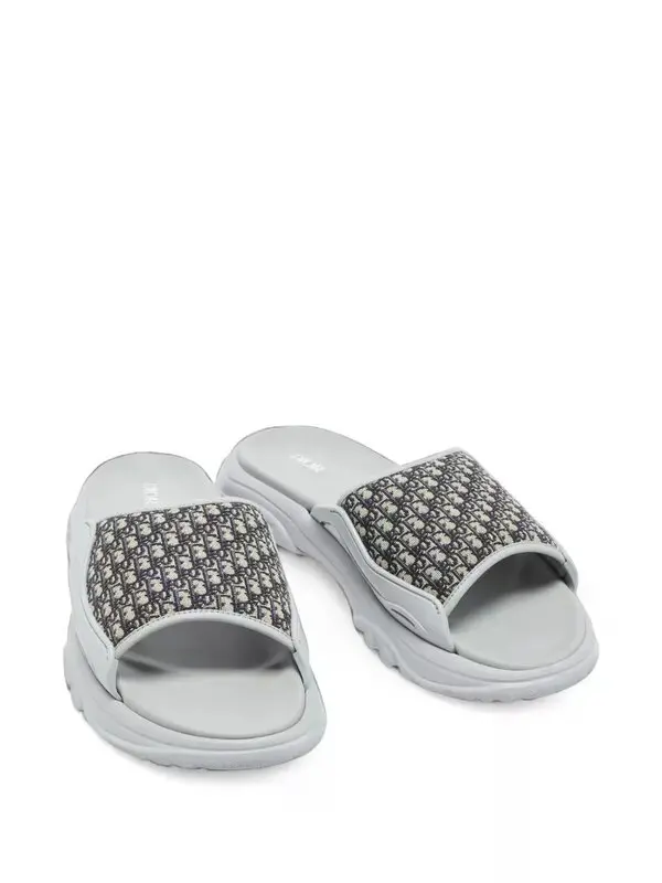 Dior Oblique Canvas Slides